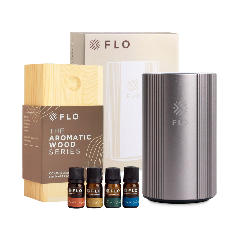 FLO Diffuser Go Aromatic Wood Bundle | FLO Aroma