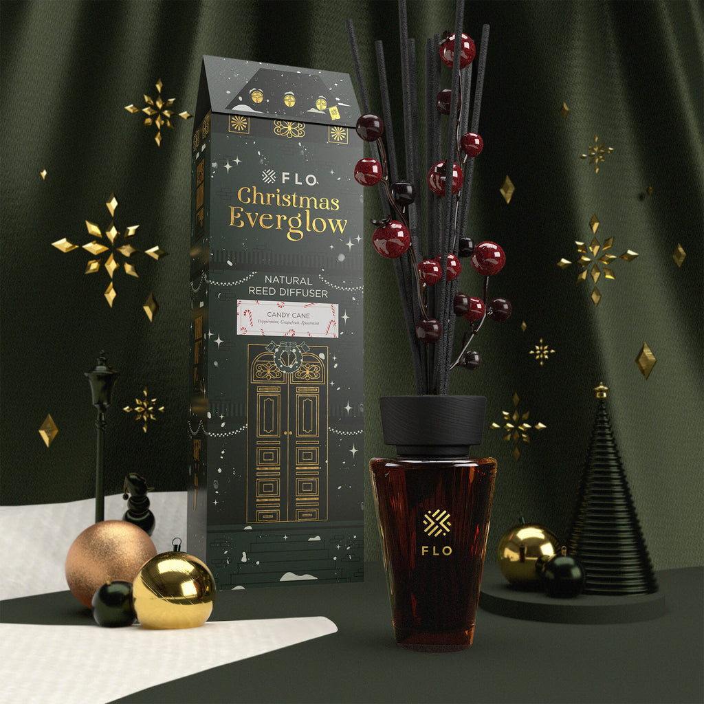Reed Diffuser - Candy Cane | FLO Aroma