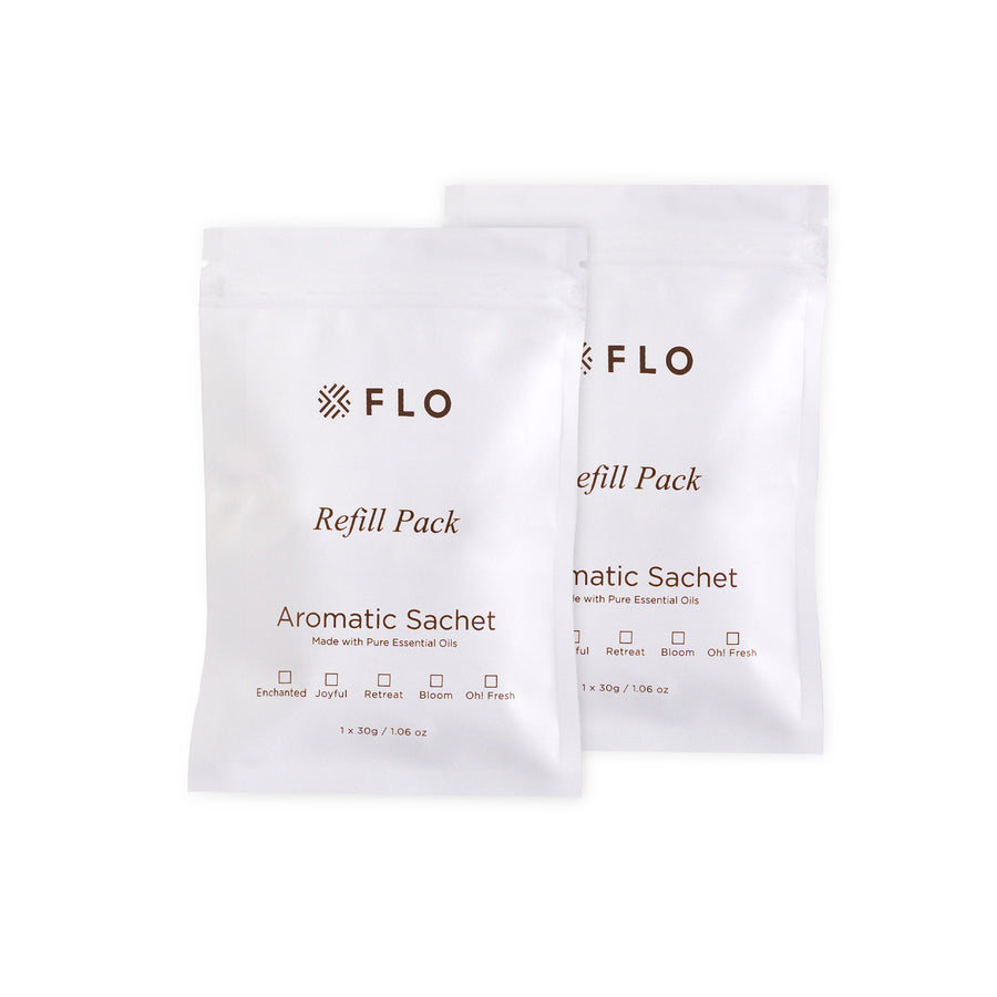 Aromatic Sachet Refill (Twin Pack) | FLO Aroma